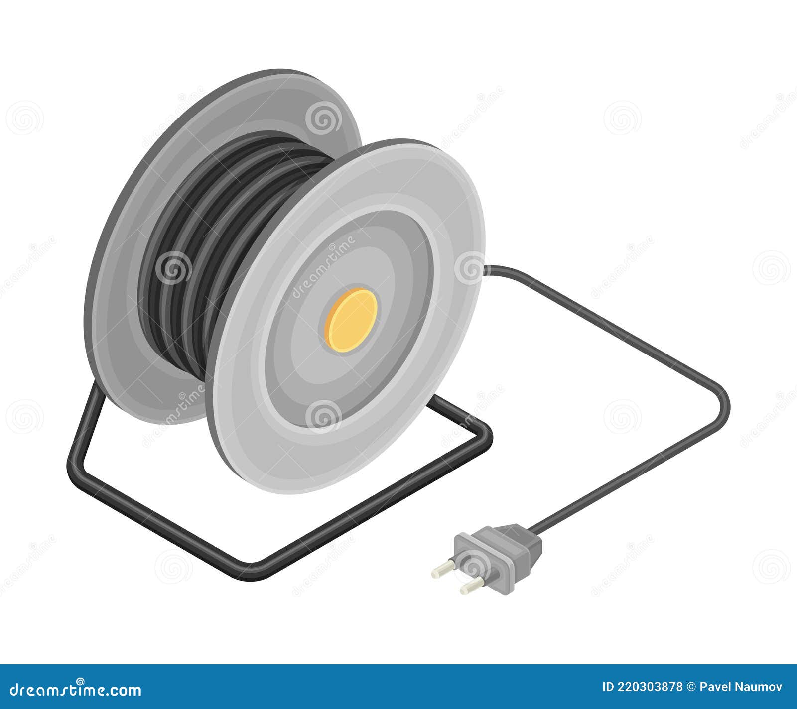 Coil For Electric Cable Stock Photography | CartoonDealer.com #10382312