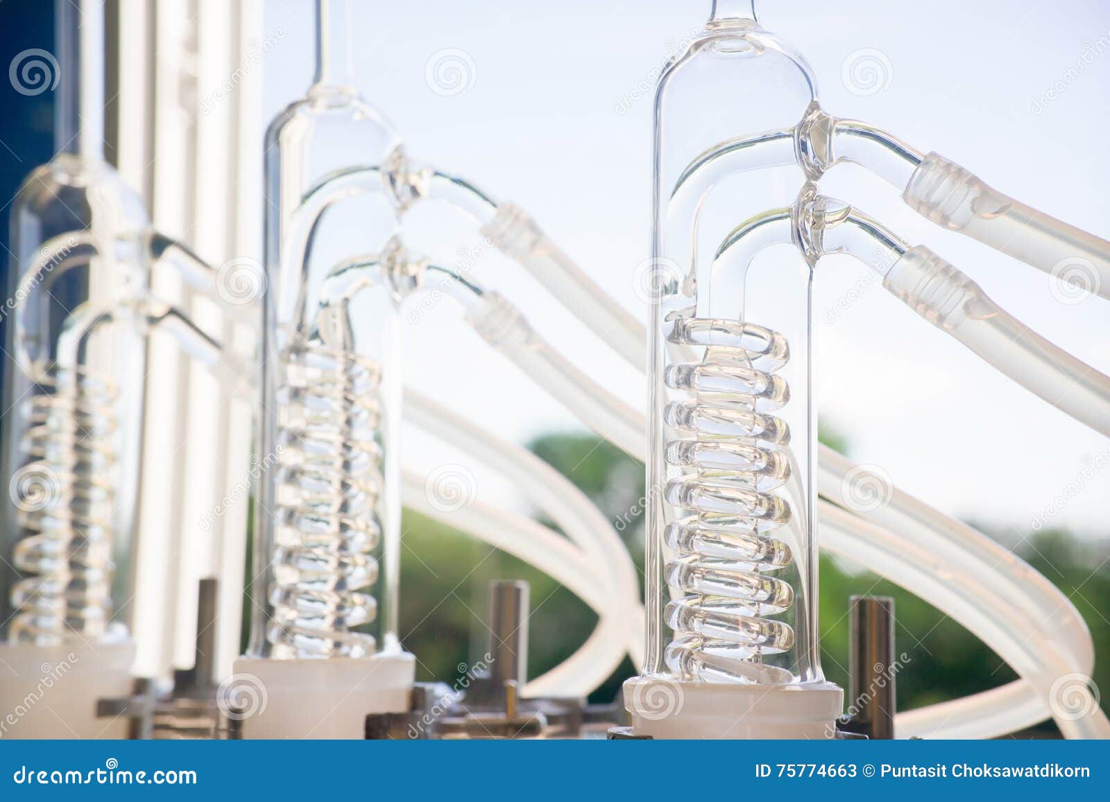 Coil condenser stock image. Image of confident, chemical - 75774663