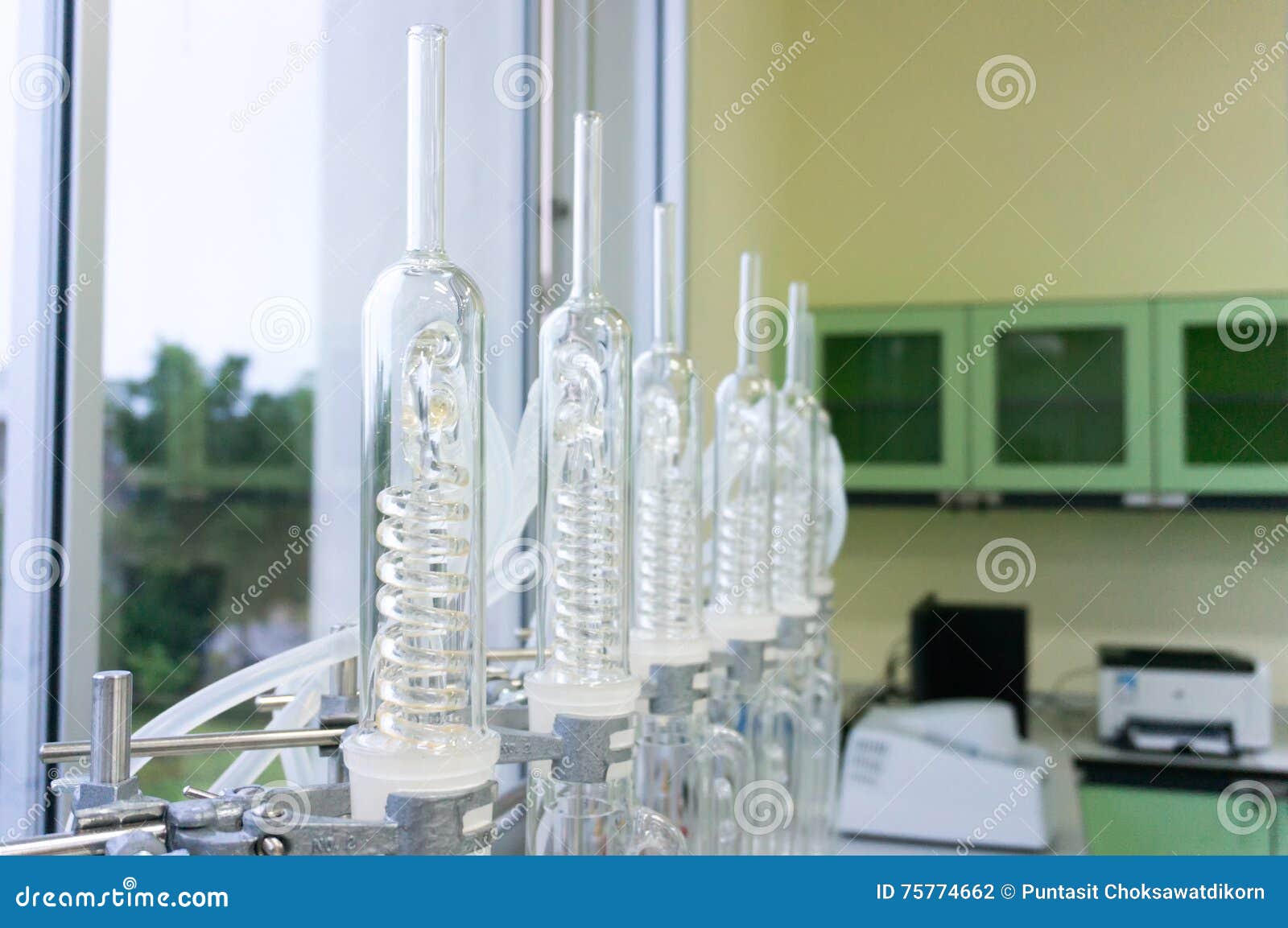 Coil condenser stock photo. Image of extractor, fluid - 75774662