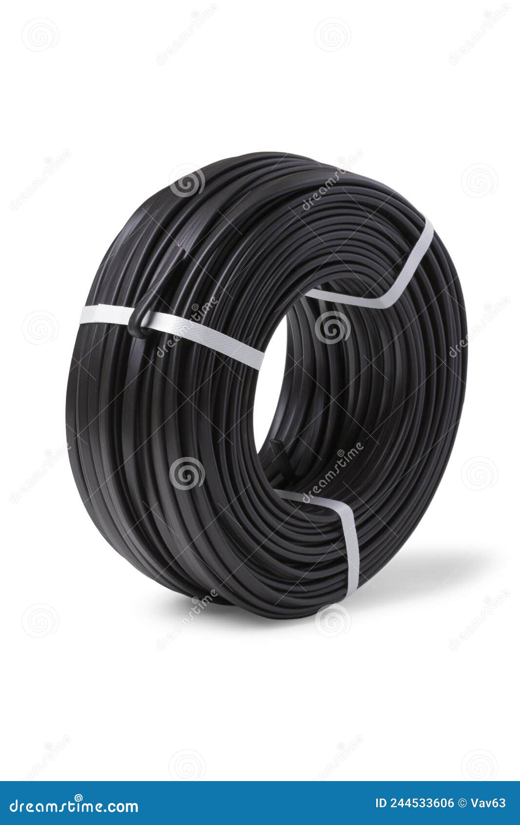 Coil of Electrical Copper Wire Stock Photo - Image of equipment ...