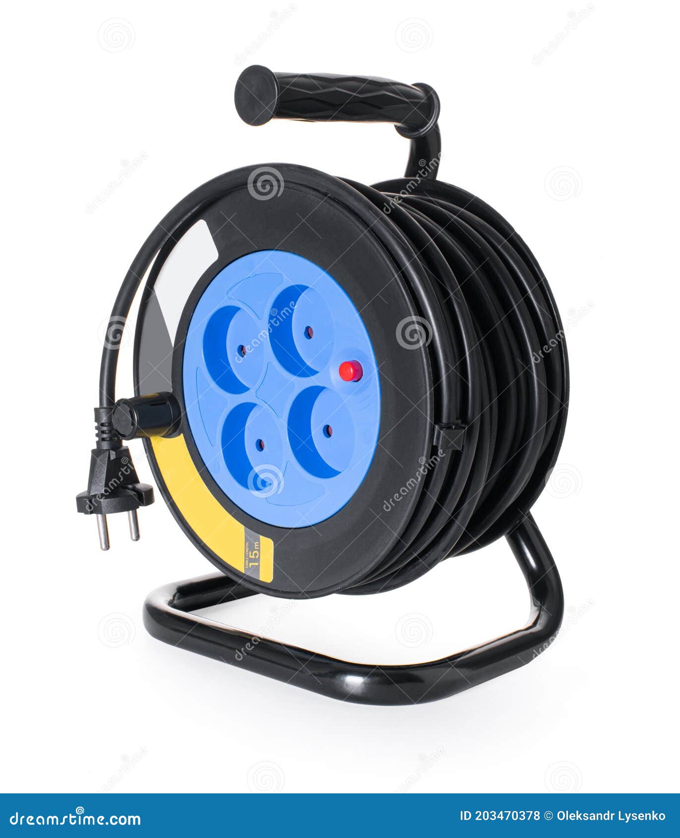 Coil, Electrical Extension Cord Stock Photo - Image of appliance ...