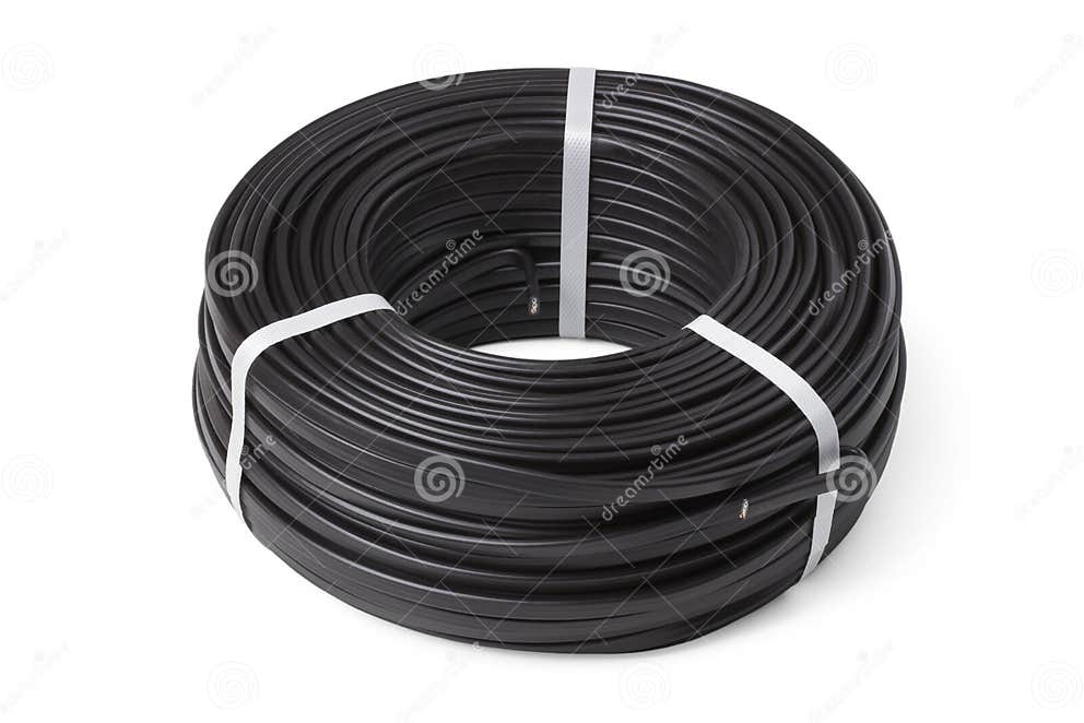Coil of electrical wire stock photo. Image of link, industry - 222781174