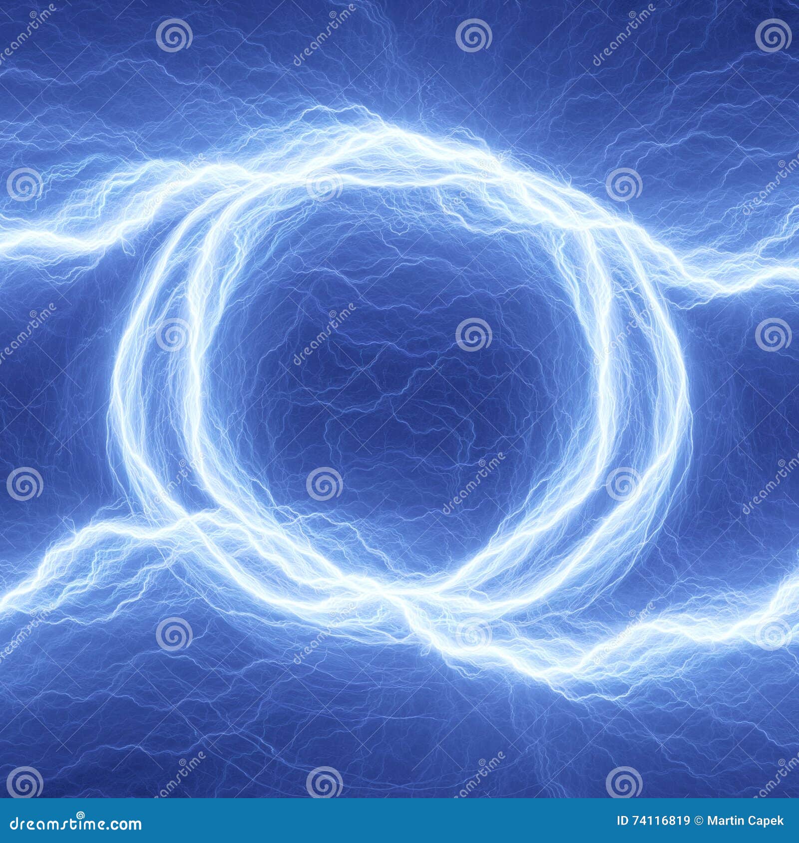 Coil Lightning Stock Image | CartoonDealer.com #74116819