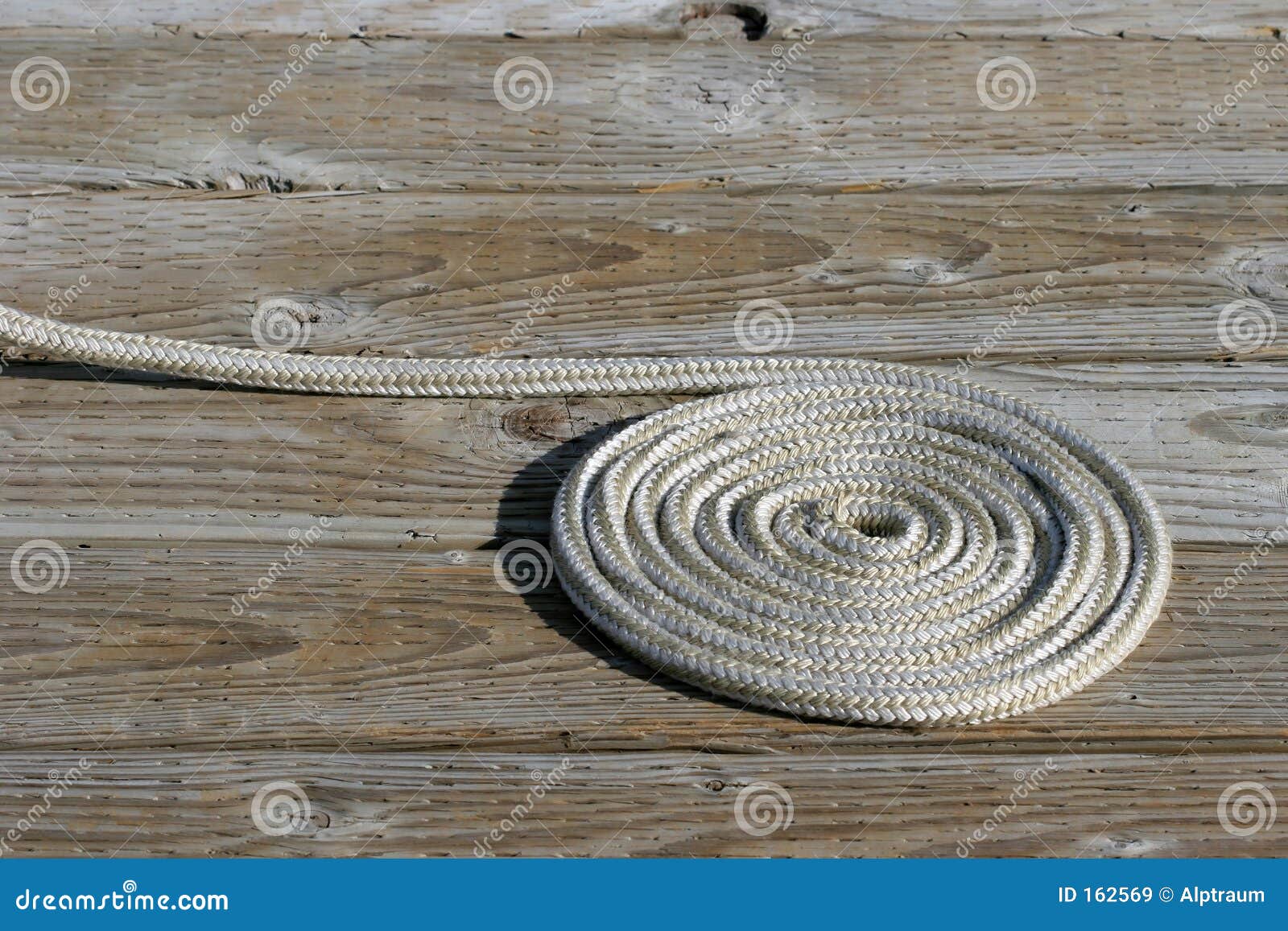 Coil of rope stock image. Image of yacht, details, closeup - 162569