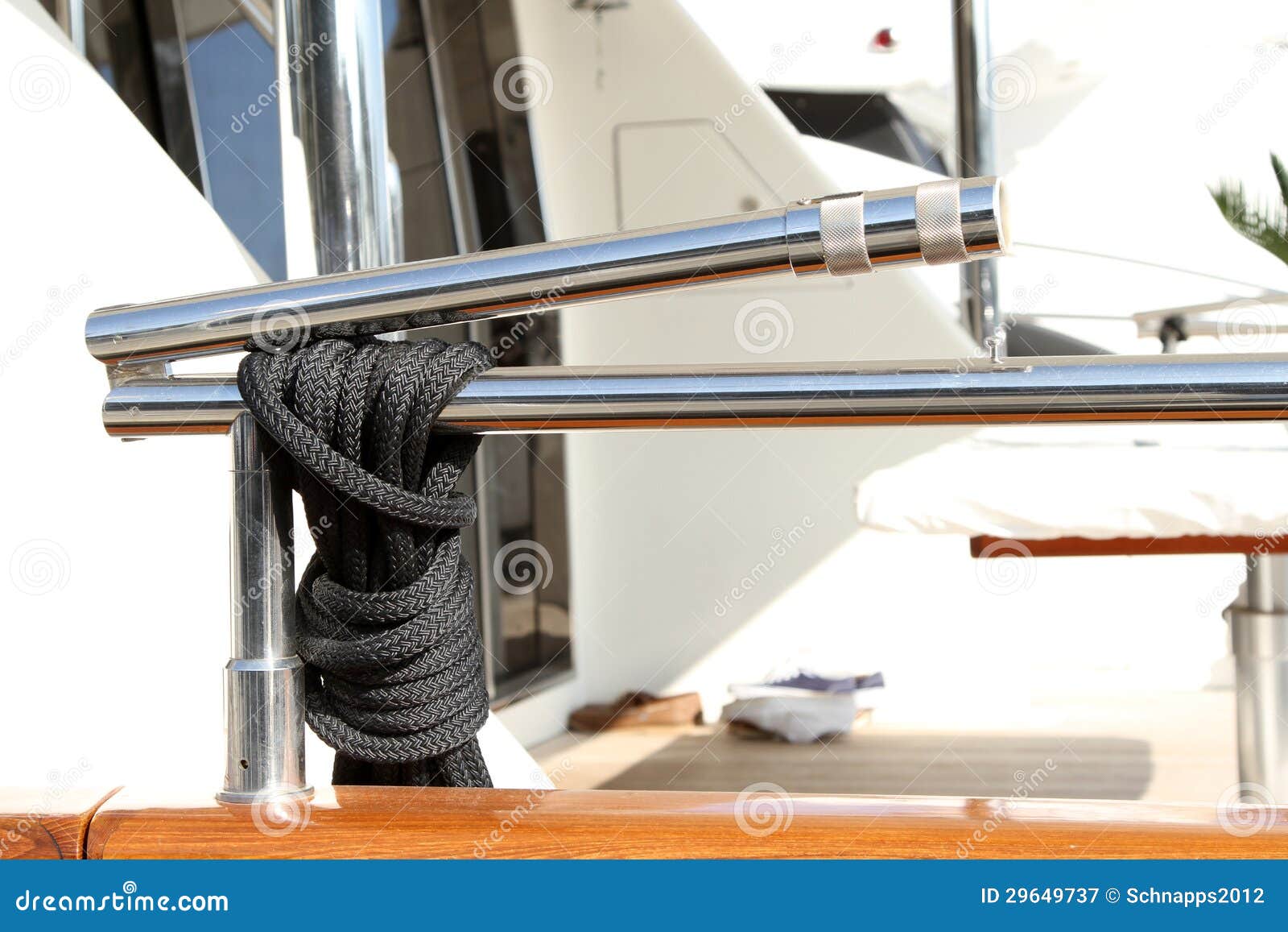 Coil of rope stock image. Image of yachting, boat, boating - 29649737