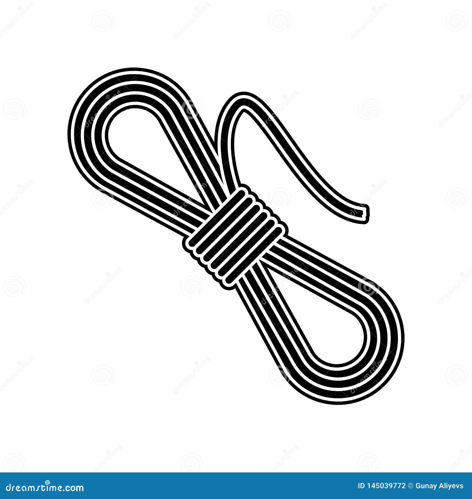 Rope Twisted Coil Stock Illustrations – 100 Rope Twisted Coil Stock ...