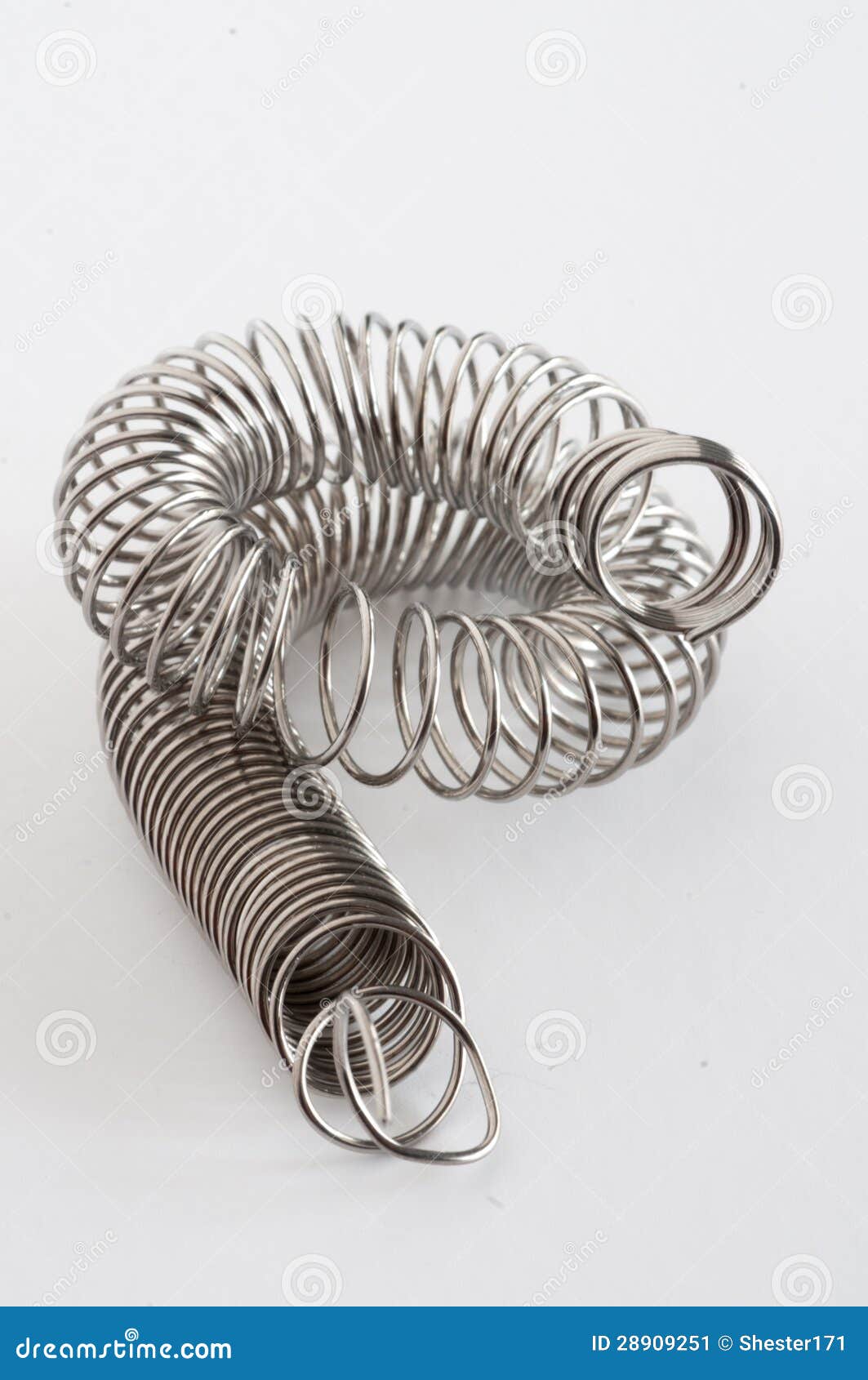 Coil of silver solder stock image. Image of silver, spiral - 28909251