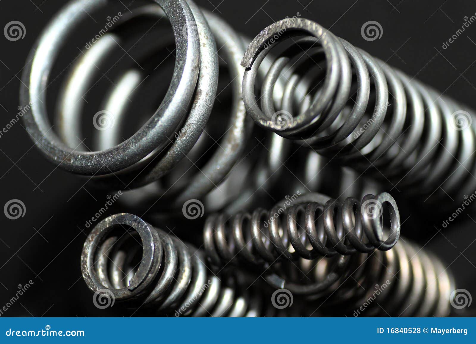 Coil spring stock photo. Image of concentric, expansion - 16840528