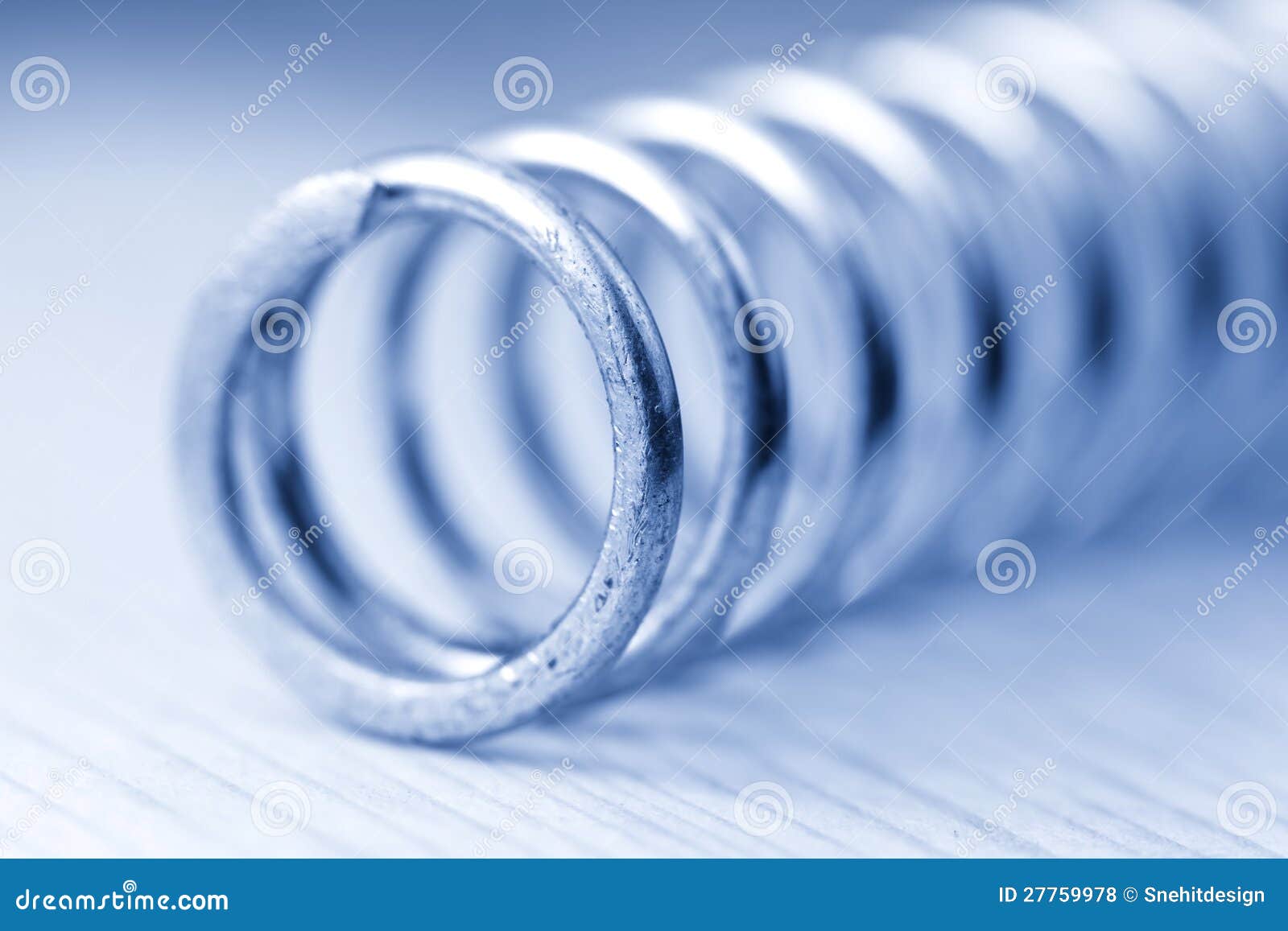 Coil spring stock photo. Image of macro, metallic, rings - 27759978
