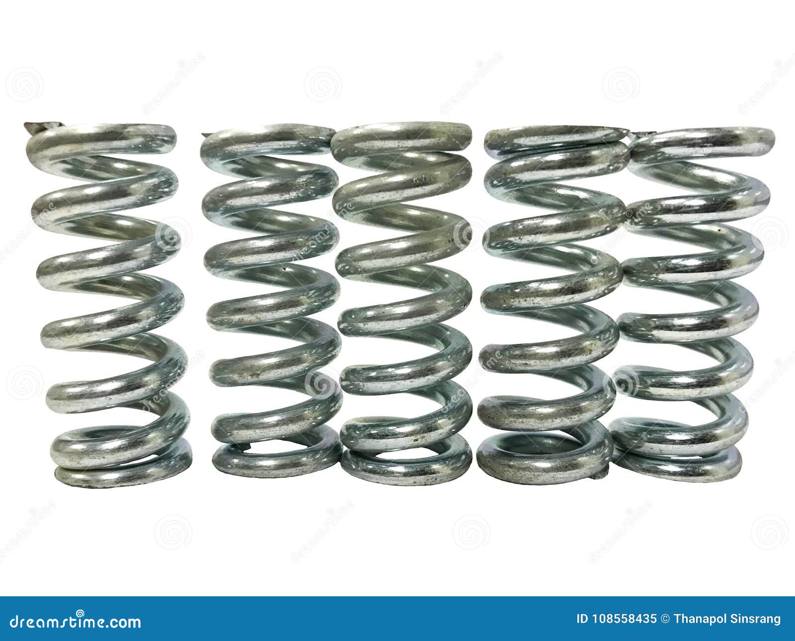Coil Spring, Metal Dark Spring Stock Image - Image of curve, twist ...