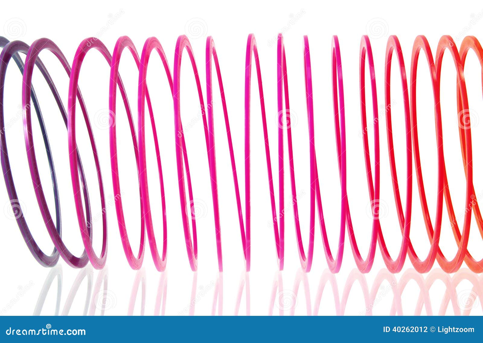 Coil Spring Toy editorial photography. Image of pattern - 40262012