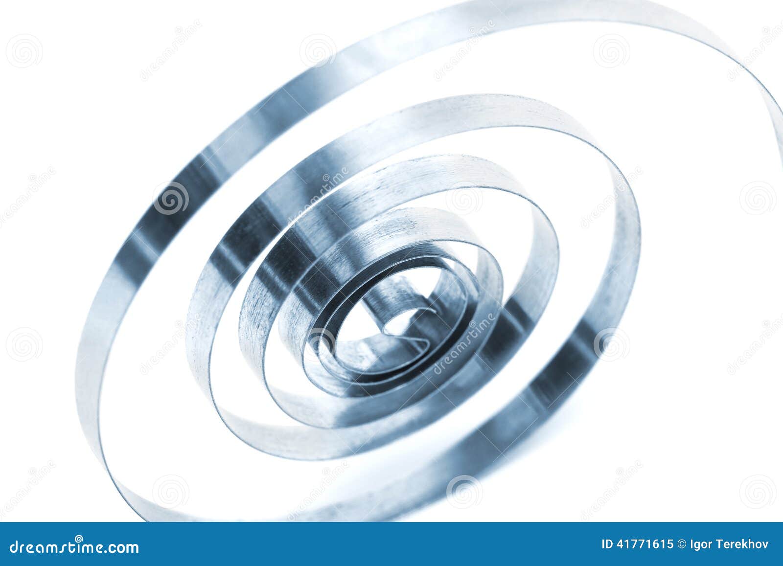 Coil spring stock image. Image of curve, metal, close - 41771615