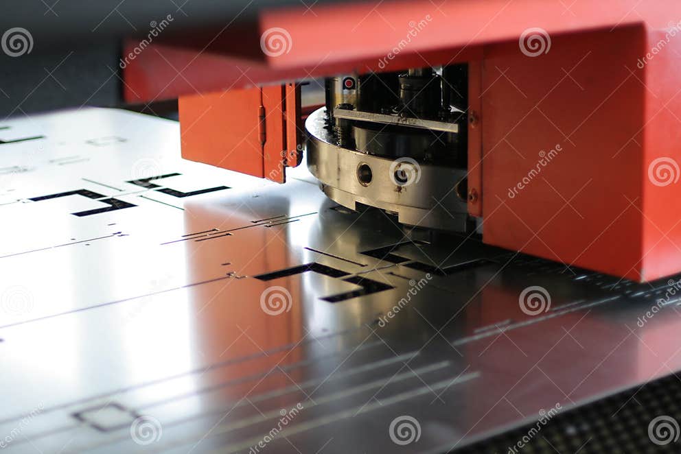 Coil stamping stock image. Image of coil, manufactory, design - 808167