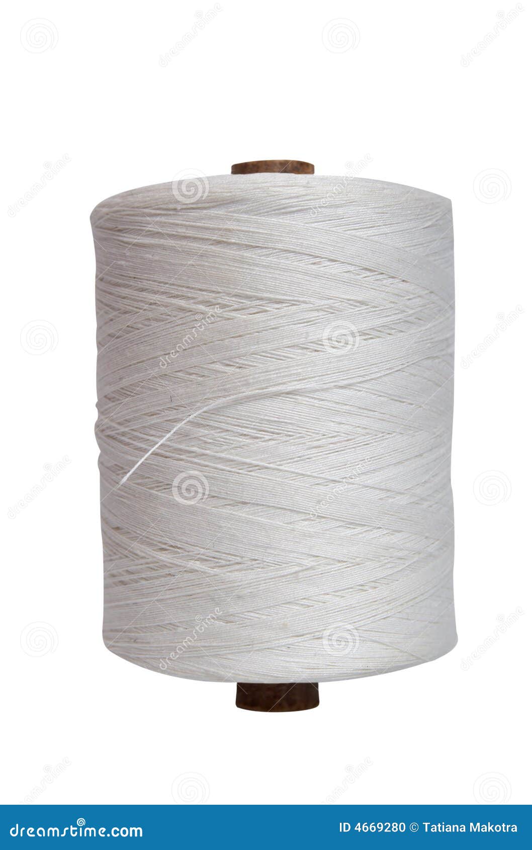 The coil with a string stock photo. Image of bonding, silver - 4669280