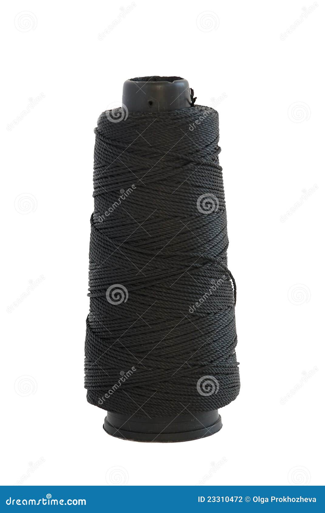 Coil of thread stock photo. Image of skill, bobbins, black - 23310472