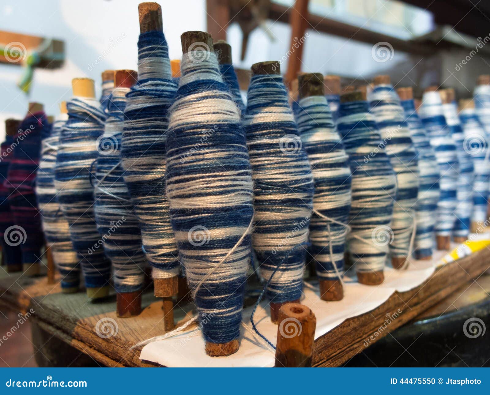 Coil of thread stock photo. Image of industry, spindle - 44475550