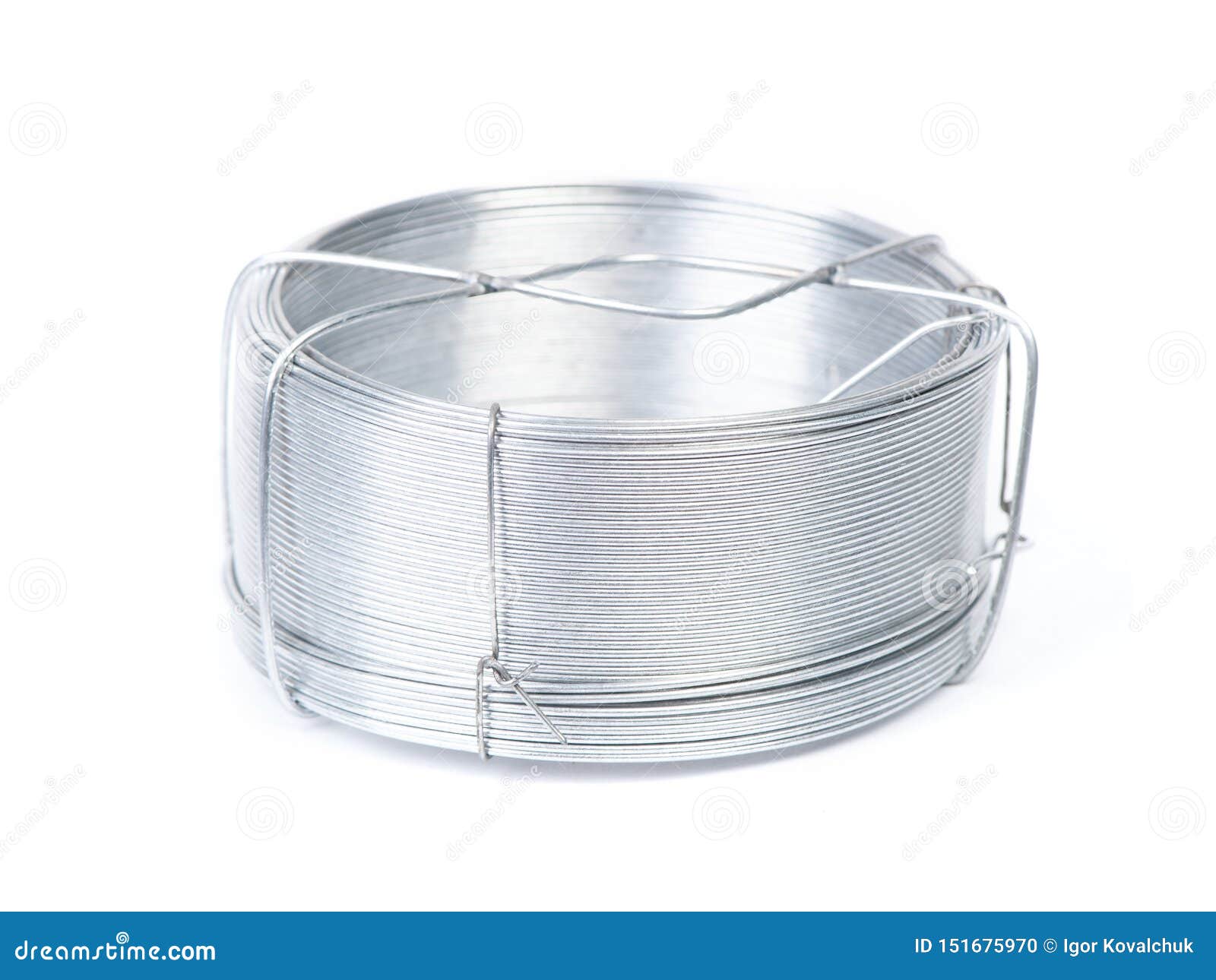 Coil of wire stock photo. Image of object, cable, connection - 151675970