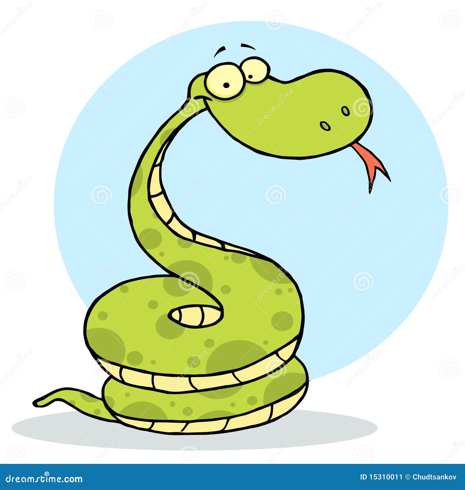 Cartoon Coiled Stock Illustrations – 638 Cartoon Coiled Stock ...