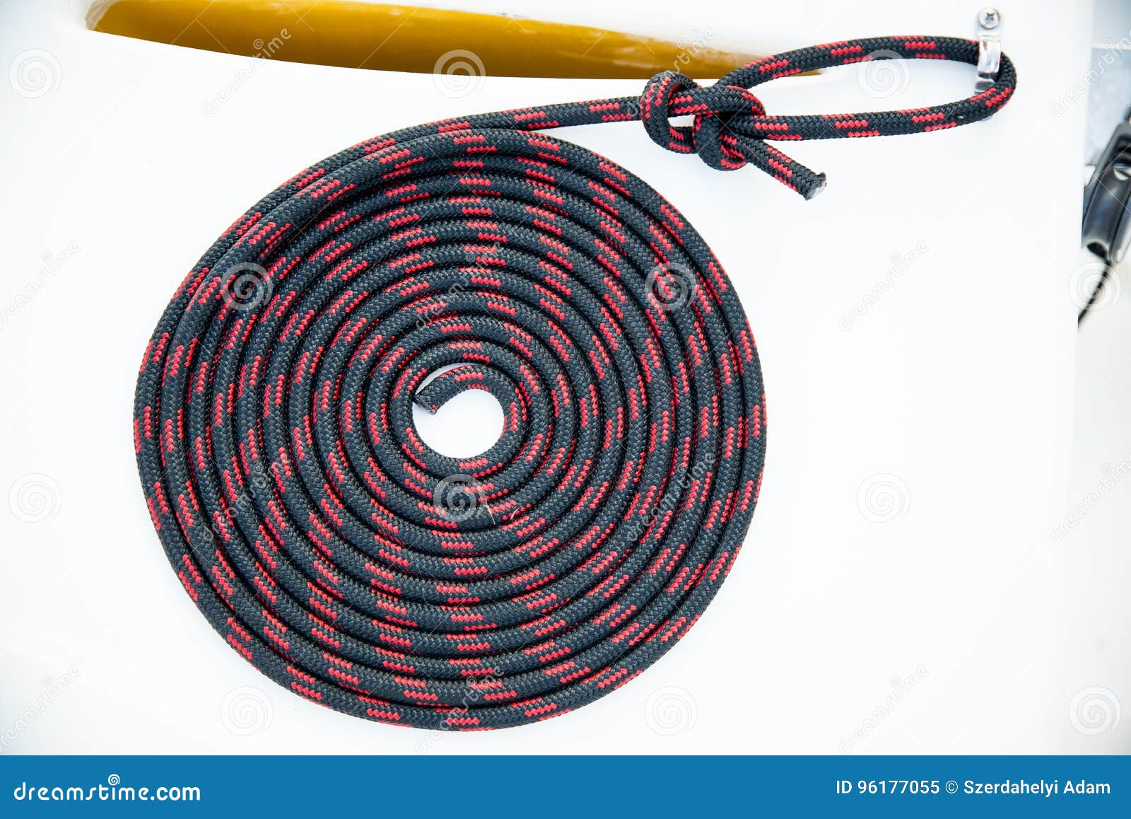 Coiled Line stock image. Image of brown, military, order - 96177055