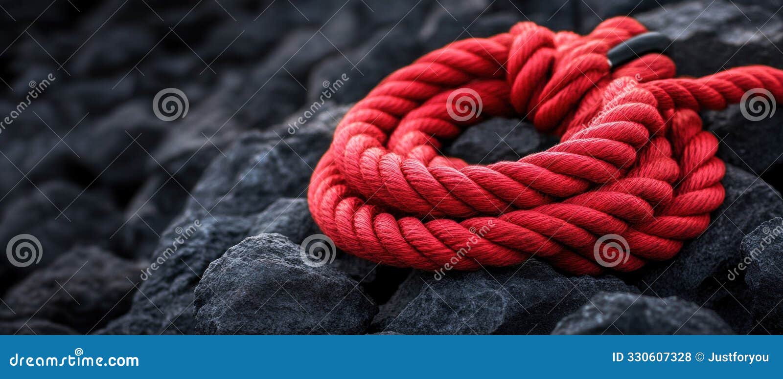 Thick Coiled Rope In Circular Shape Isolated Transparent Background ...