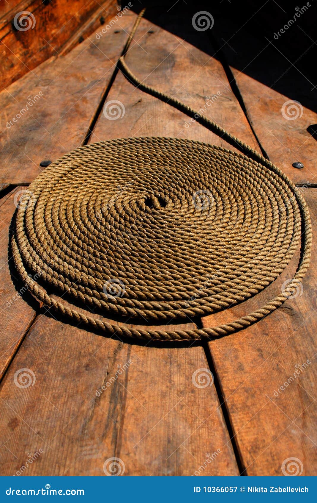 Coiled rope stock image. Image of marina, close, marine - 10366057