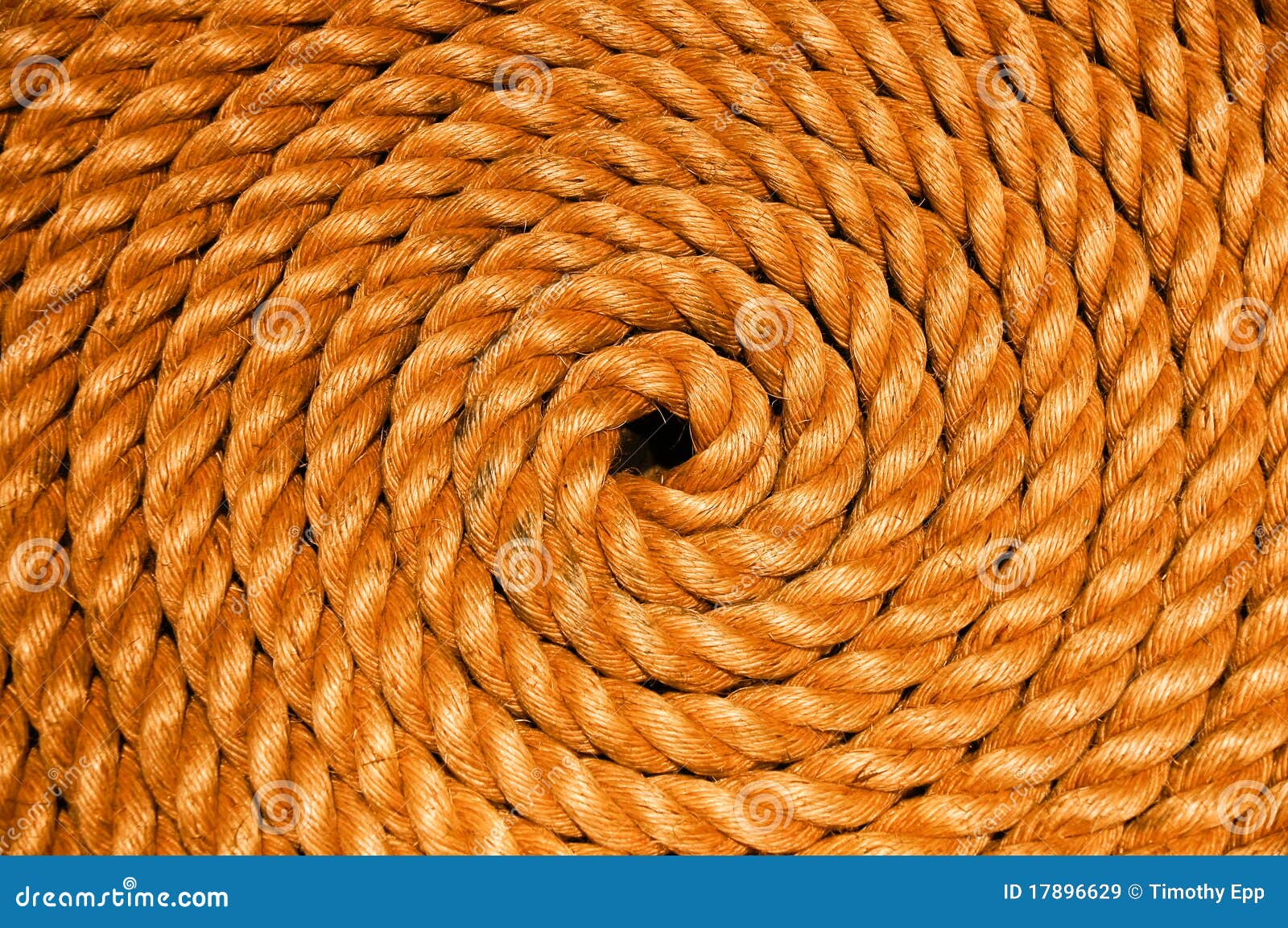 Coiled Rope Royalty Free Stock Images - Image: 17896629