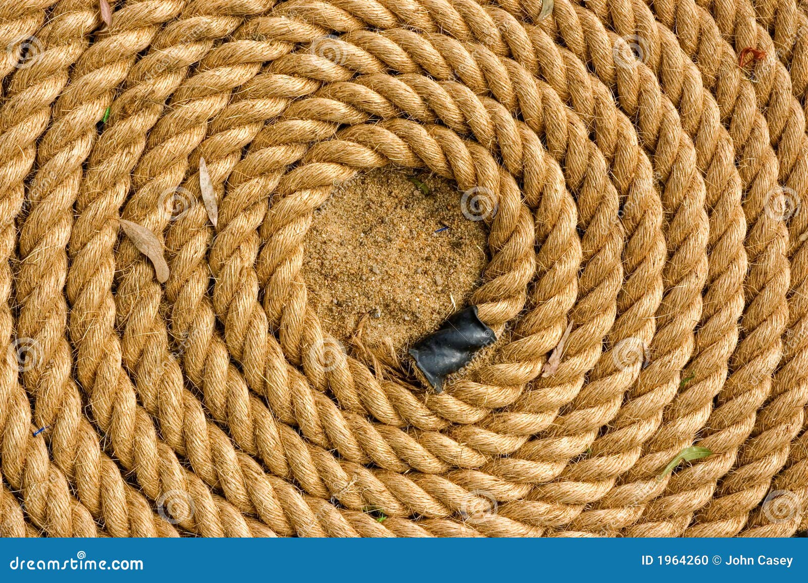 Coiled Rope Stock Photo - Image: 1964260