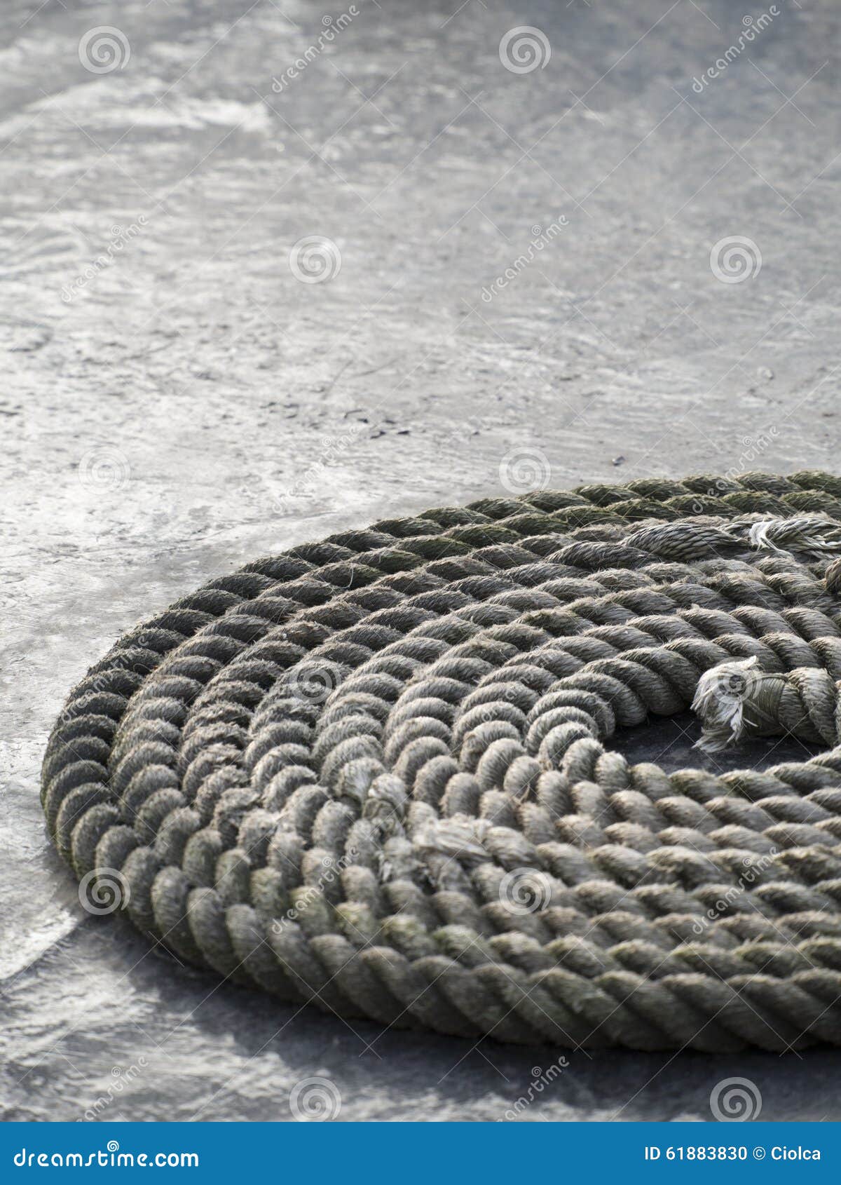 Coiled rope stock photo. Image of ropes, ship, coiled - 61883830