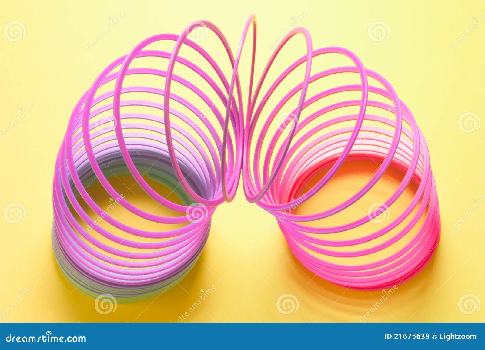 Coiled Spring Toy editorial stock photo. Image of movement - 21675638