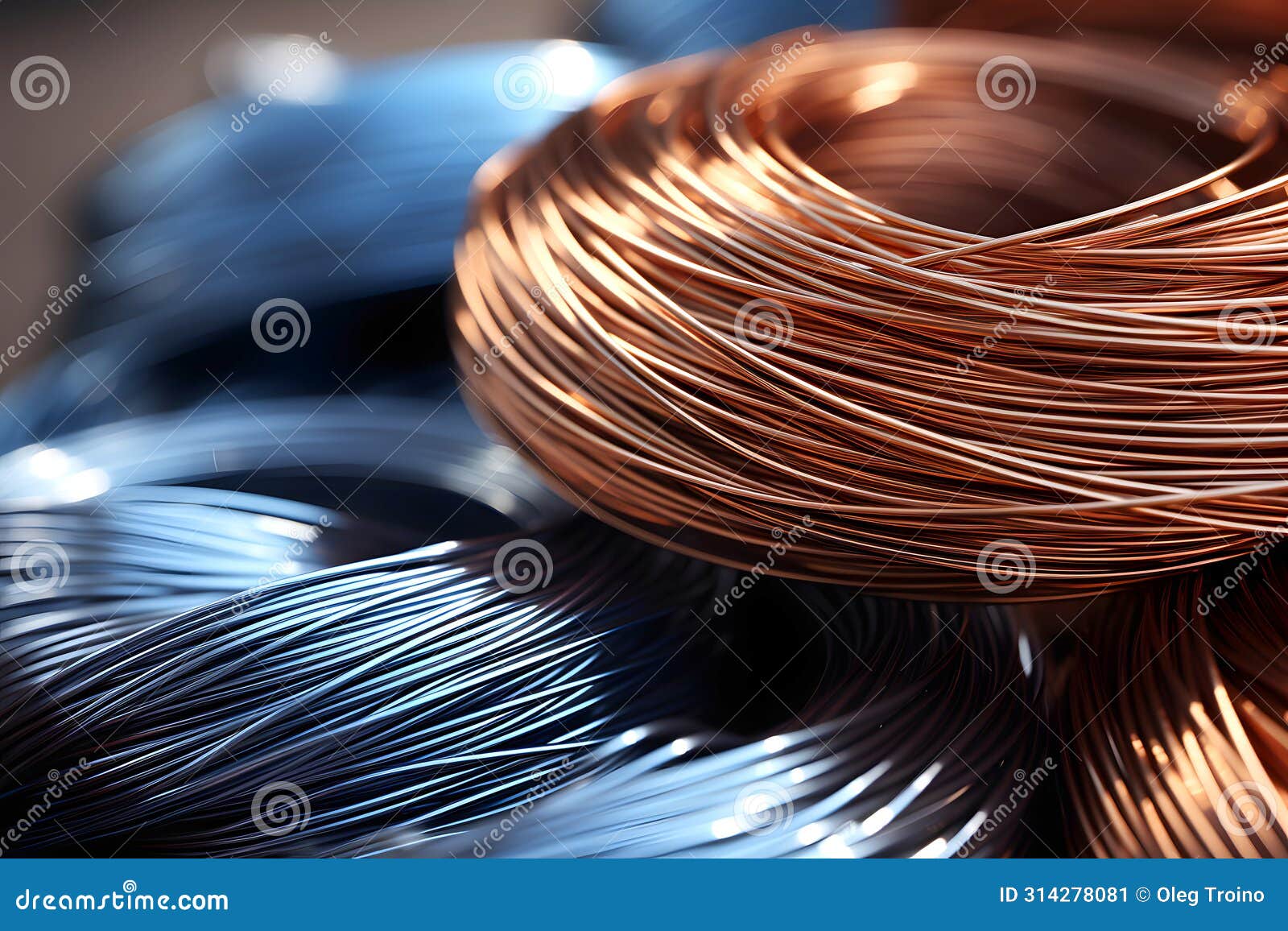 Two Coils Of Steel Wires Royalty-Free Stock Image | CartoonDealer.com ...