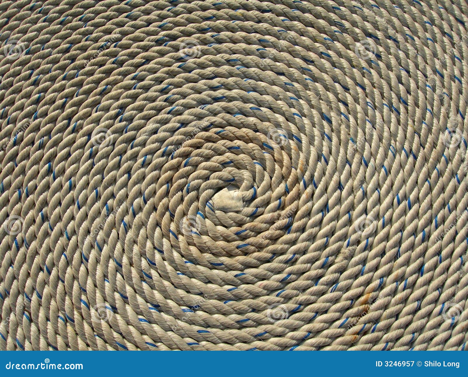 Coils of rope stock image. Image of coil, twist, sail - 3246957
