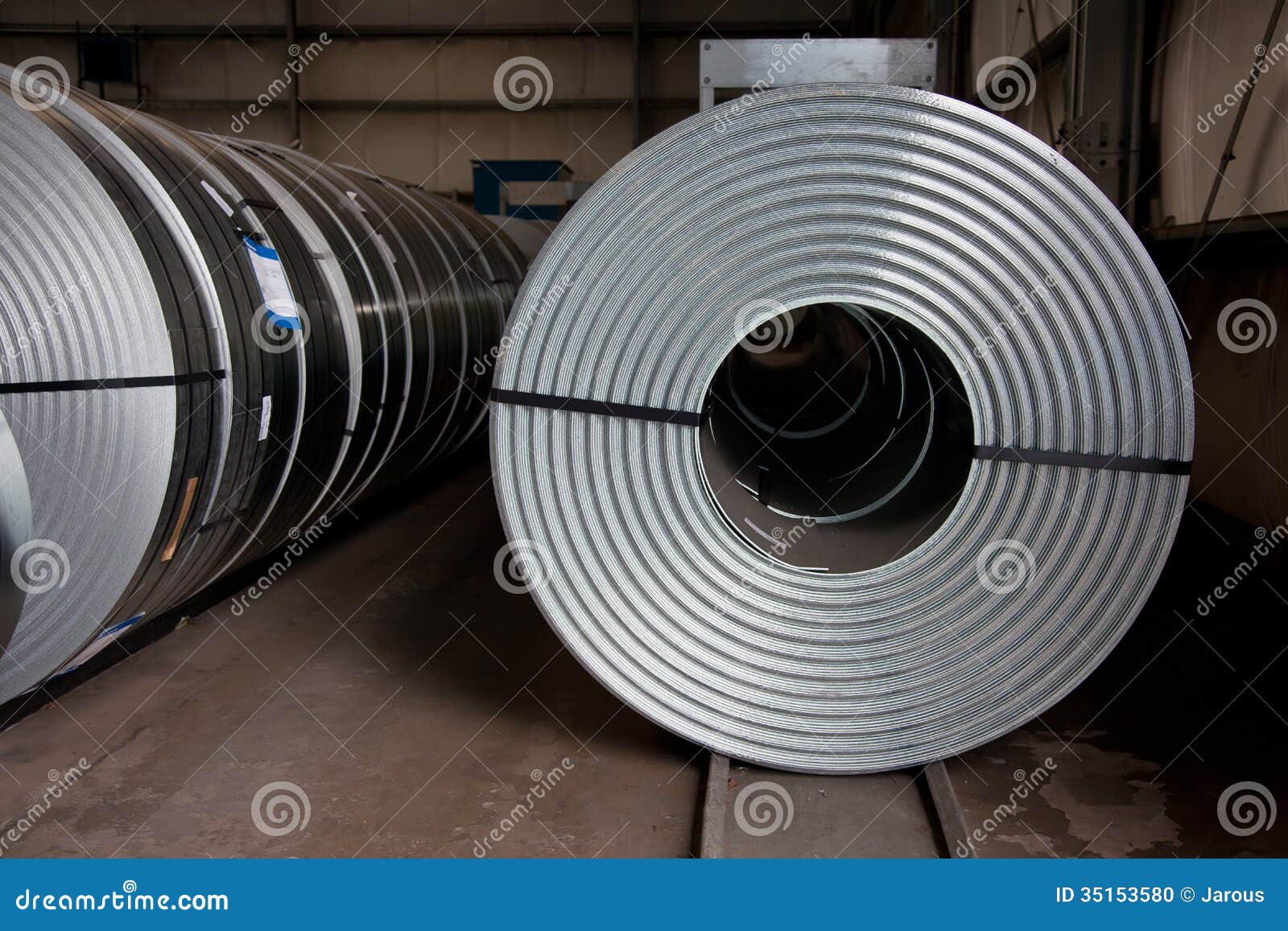 Coils at store stock photo. Image of packaging, backdrop - 35153580