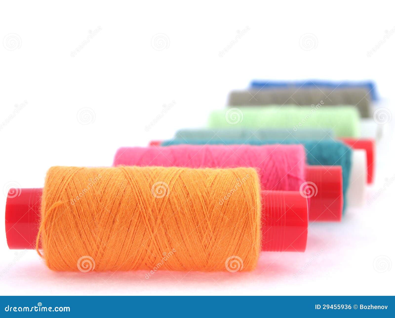 Coils with threads stock photo. Image of string, spool - 29455936