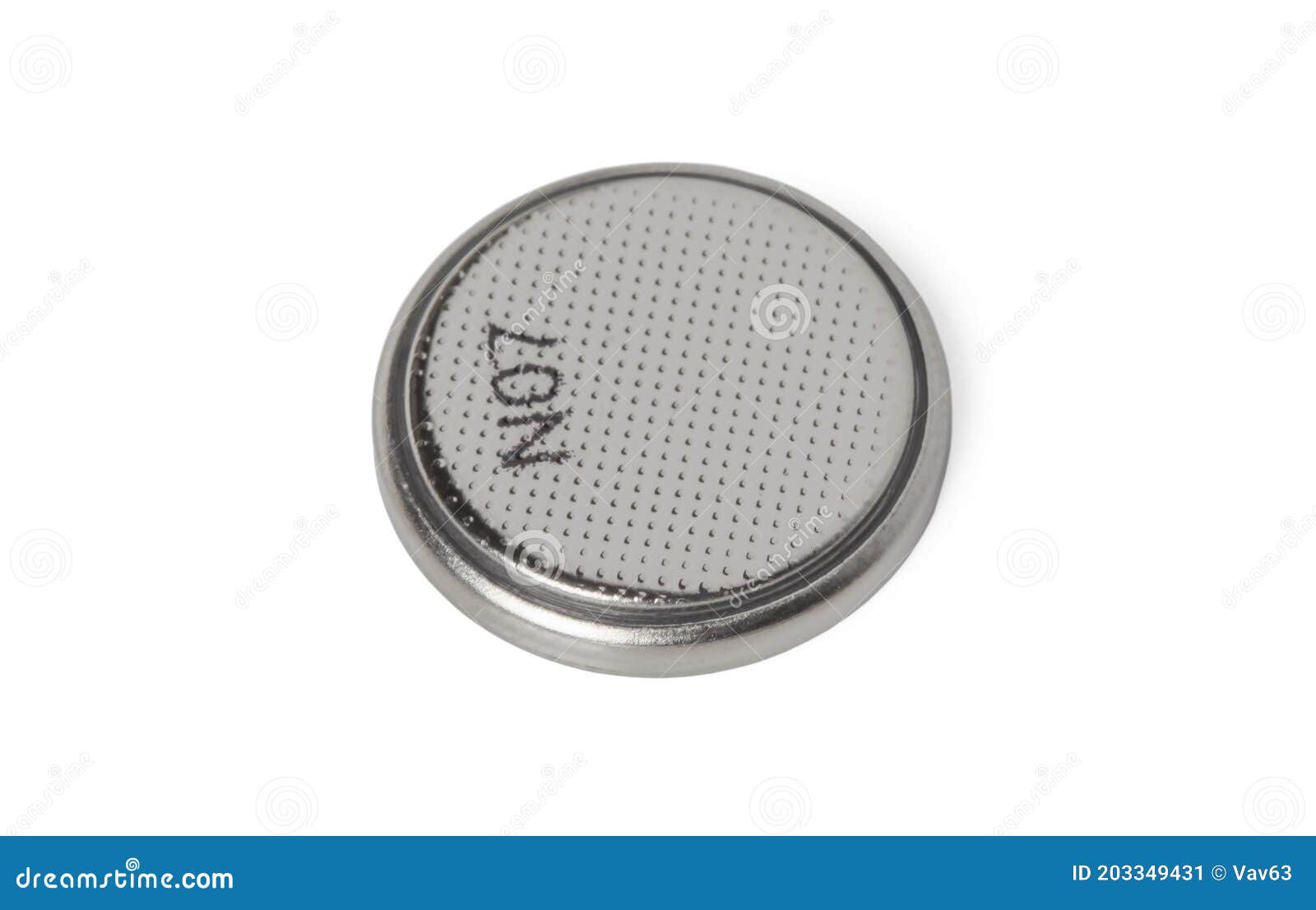 Coin battery stock image. Image of cutout, device, background - 203349431