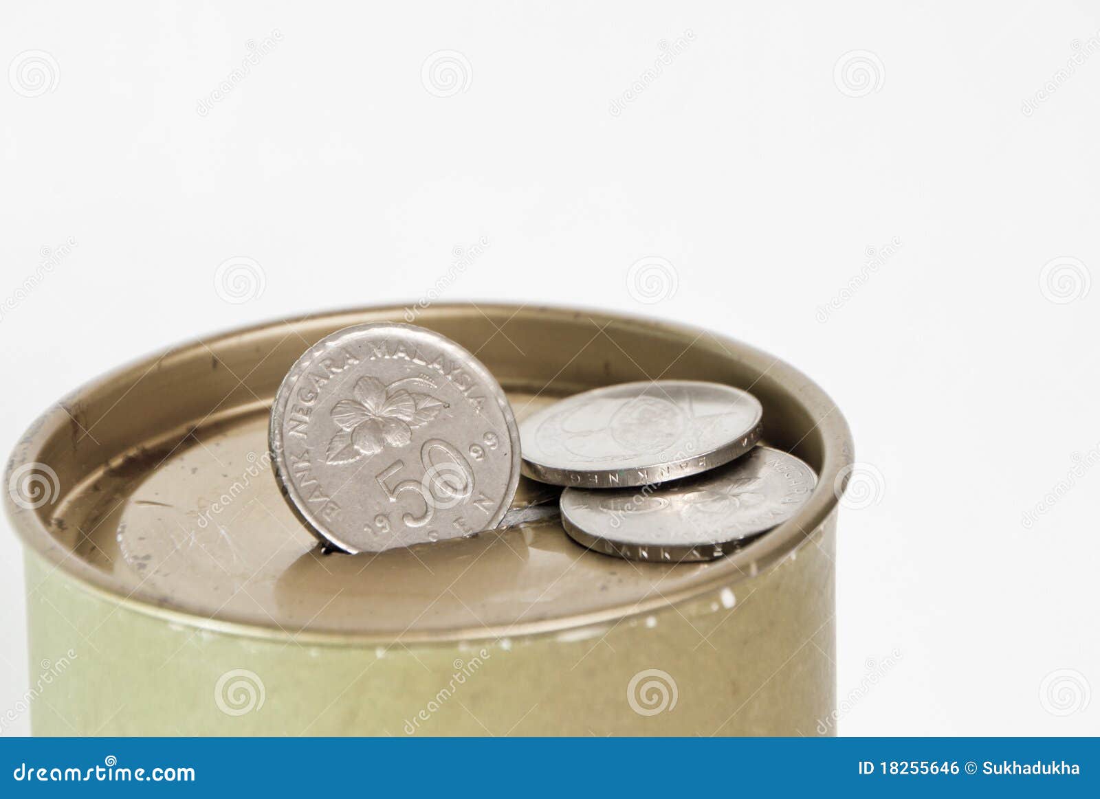 Coin Box stock photo. Image of growth, rich, cash, dollar - 18255646