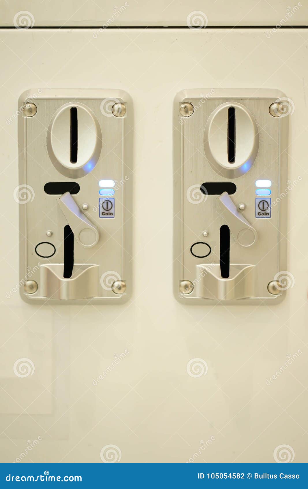 Coin Box Cutter Machine for Business. Stock Photo - Image of vending ...