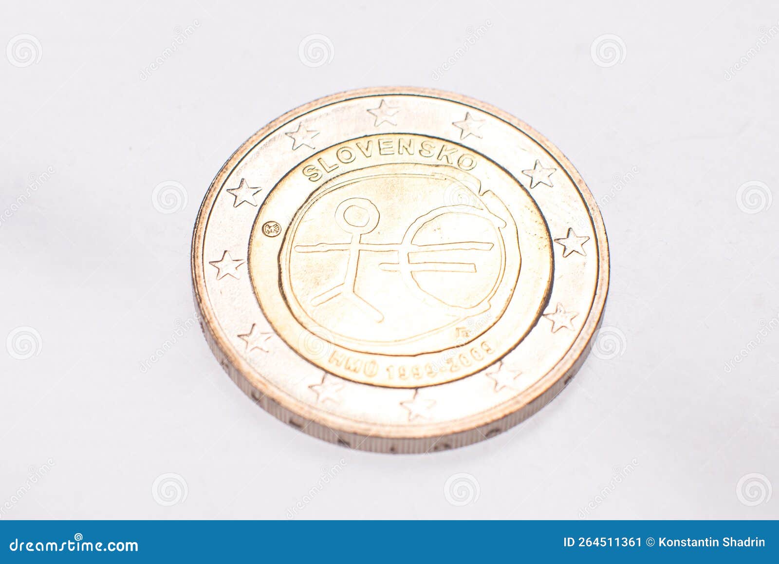 A Coin Collection of 2 Euro Commemorative Coins Stock Image - Image of ...