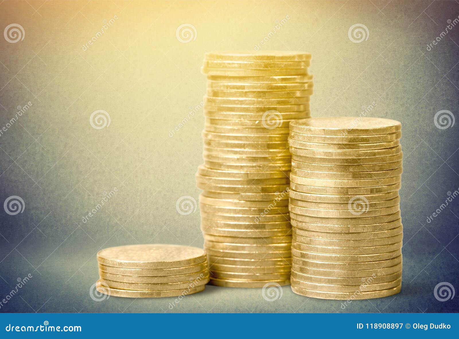 Coin in desk stock image. Image of improvement, wealth - 118908897