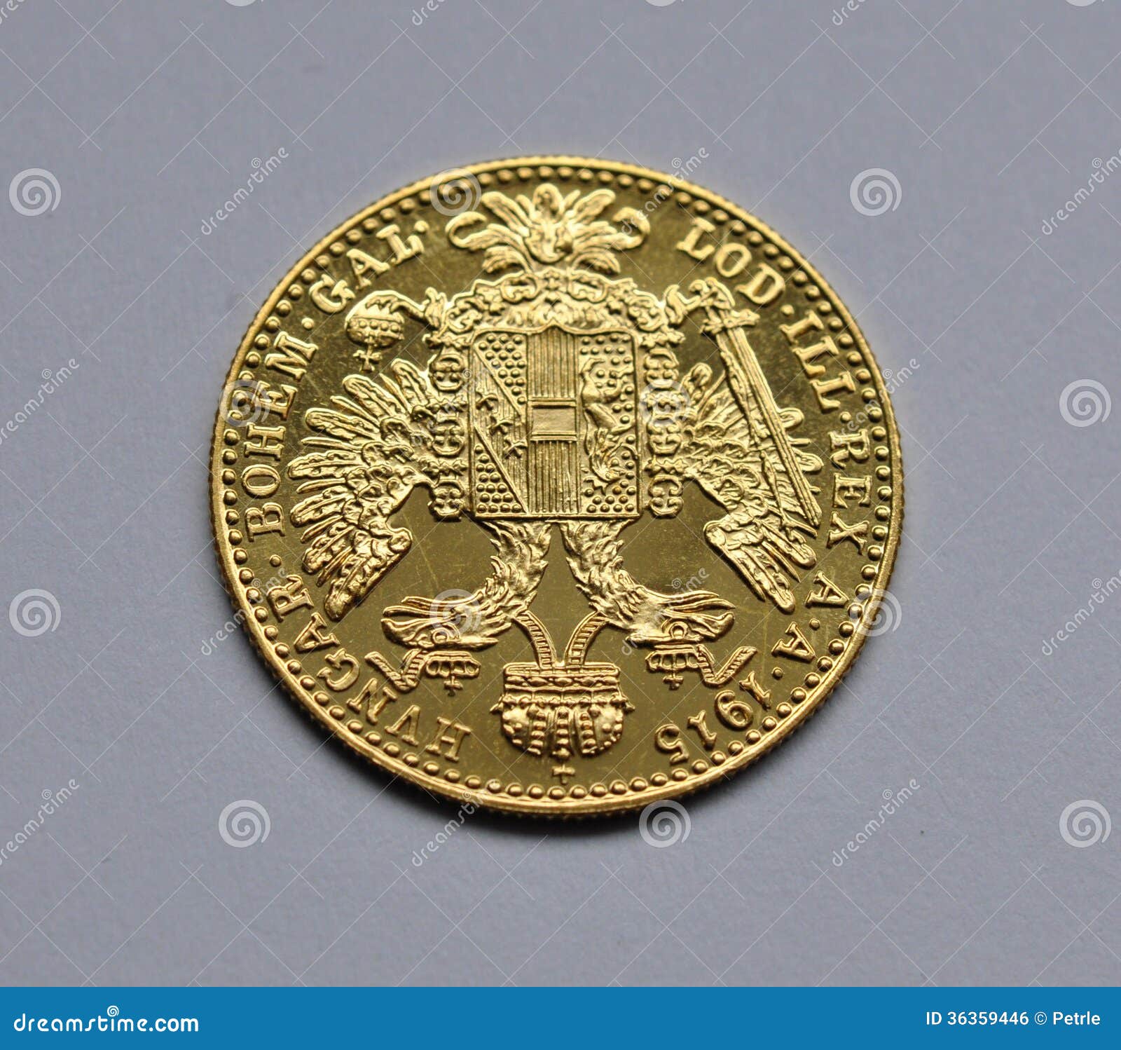 Coin - gold ducat stock photo. Image of coins, ducat - 36359446