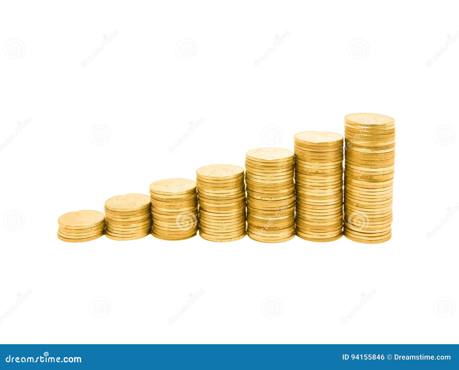Coin Graph stock photo. Image of diagram, investment - 94155846