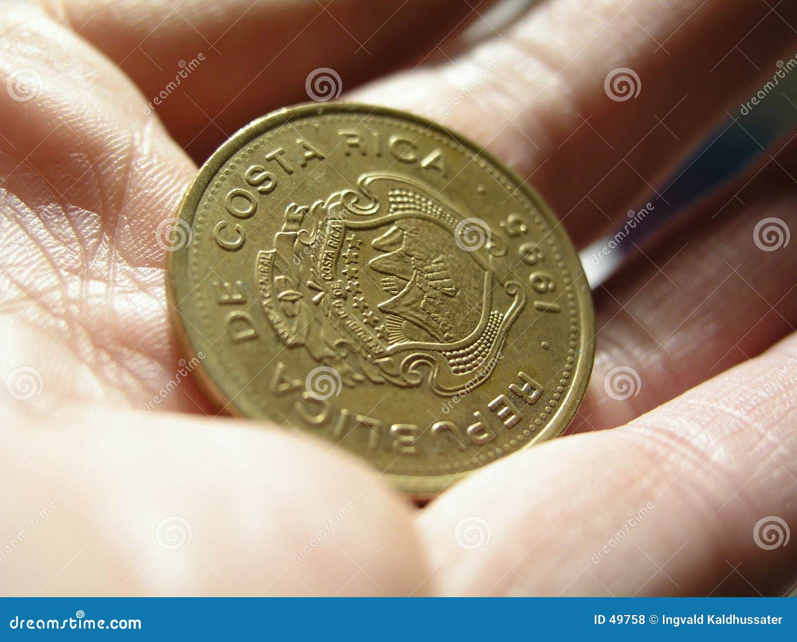 Coin in hand stock photo. Image of concept, euro, ambition - 49758