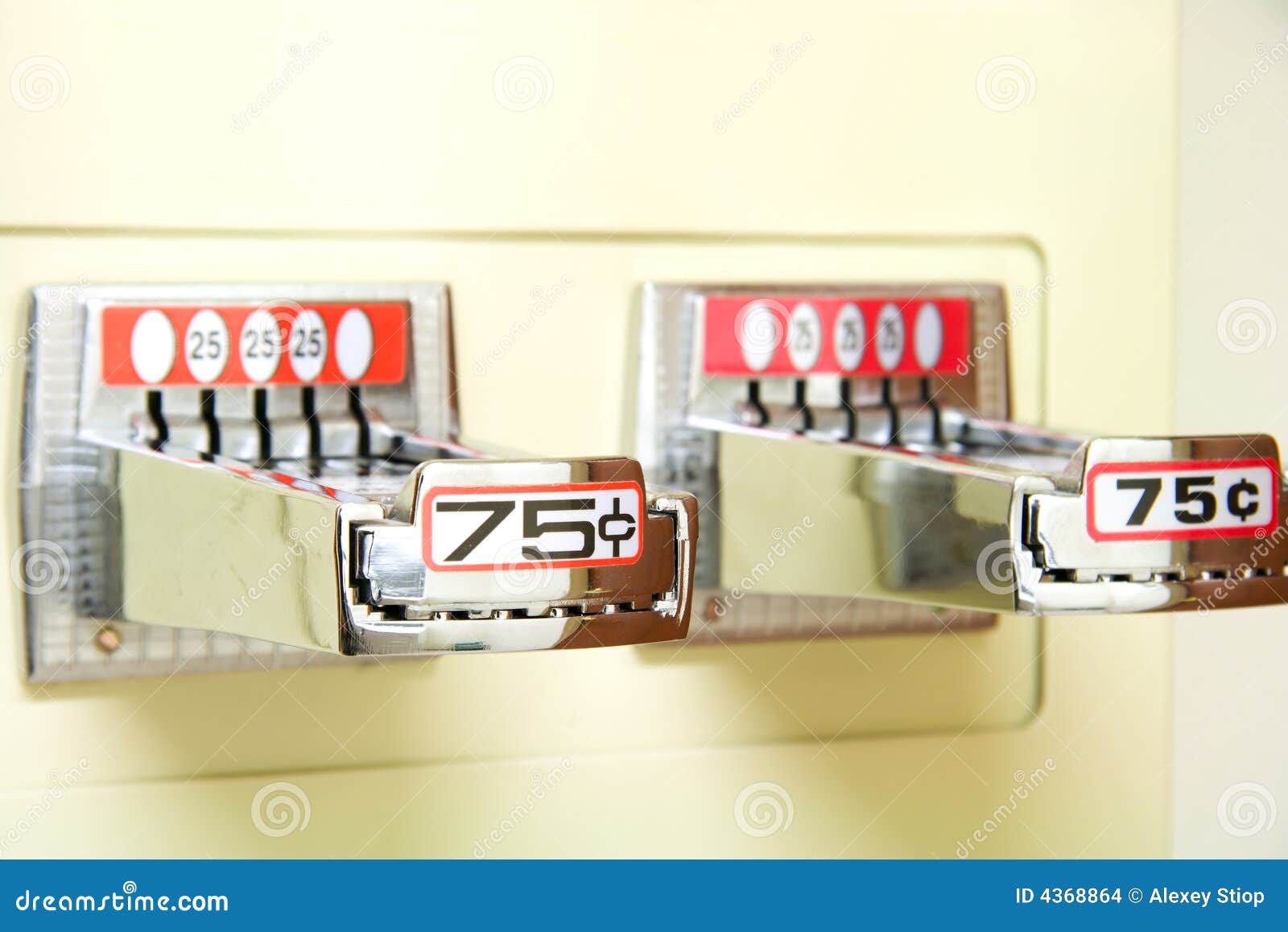 Coin machine stock photo. Image of automatic, coin, device - 4368864