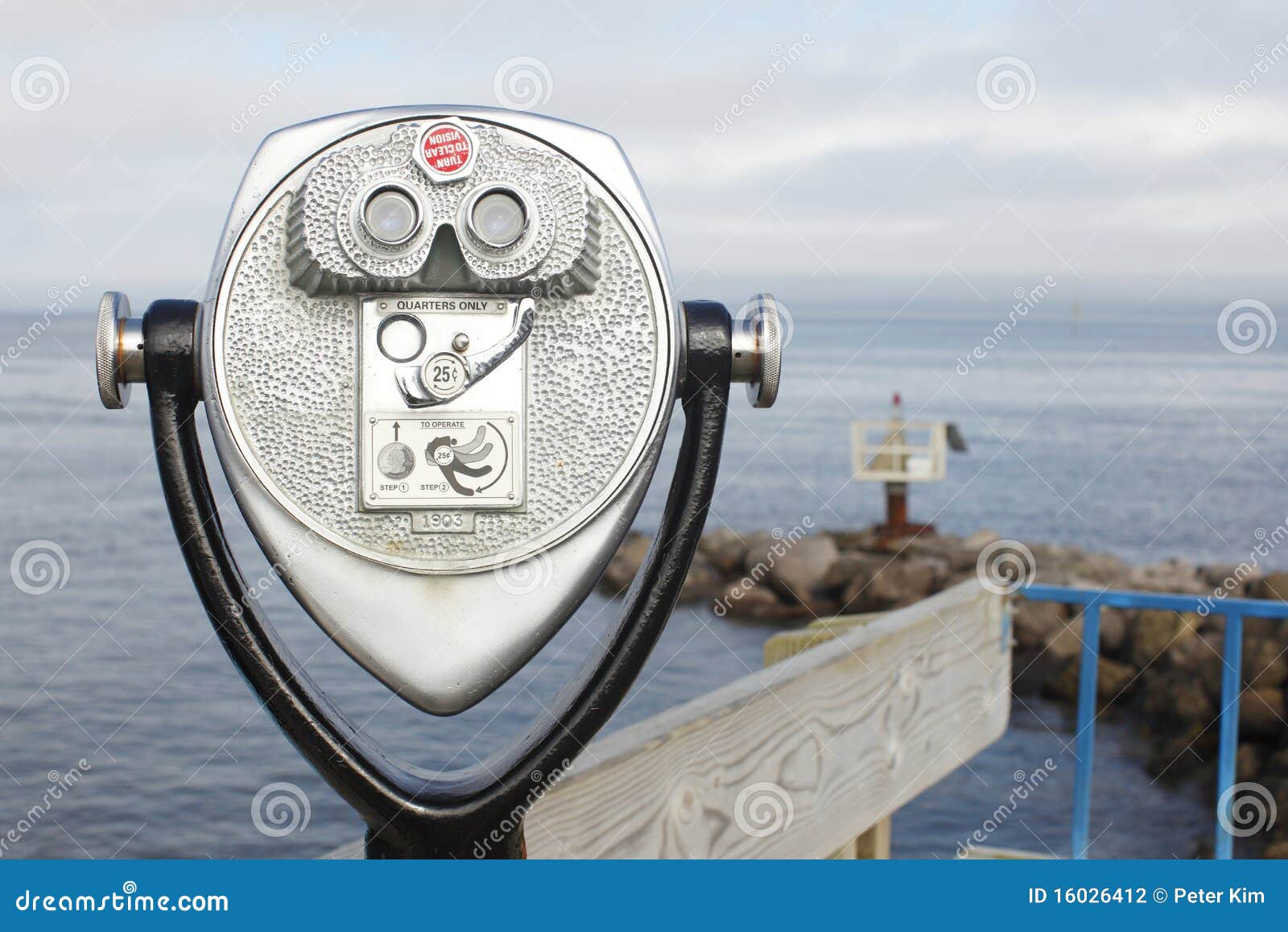 Coin operated binoculars stock photo. Image of view, travel - 16026412