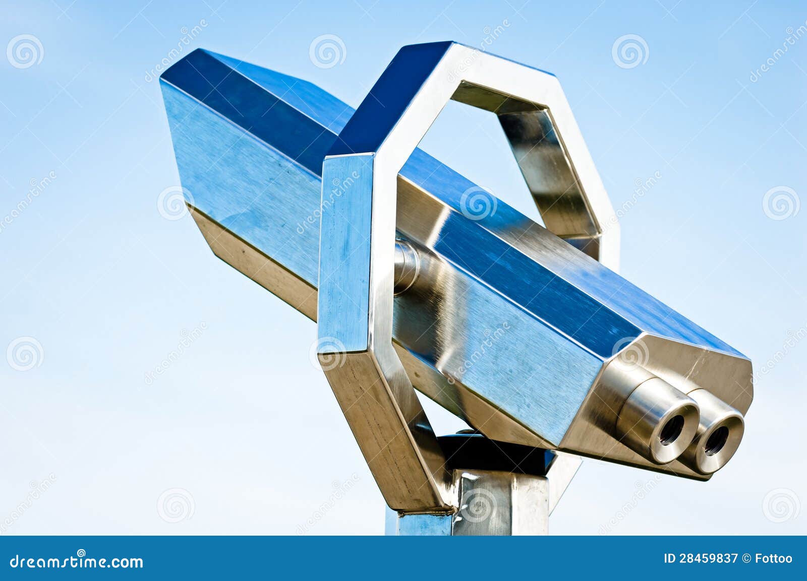 Coin operated binoculars stock image. Image of operated - 28459837