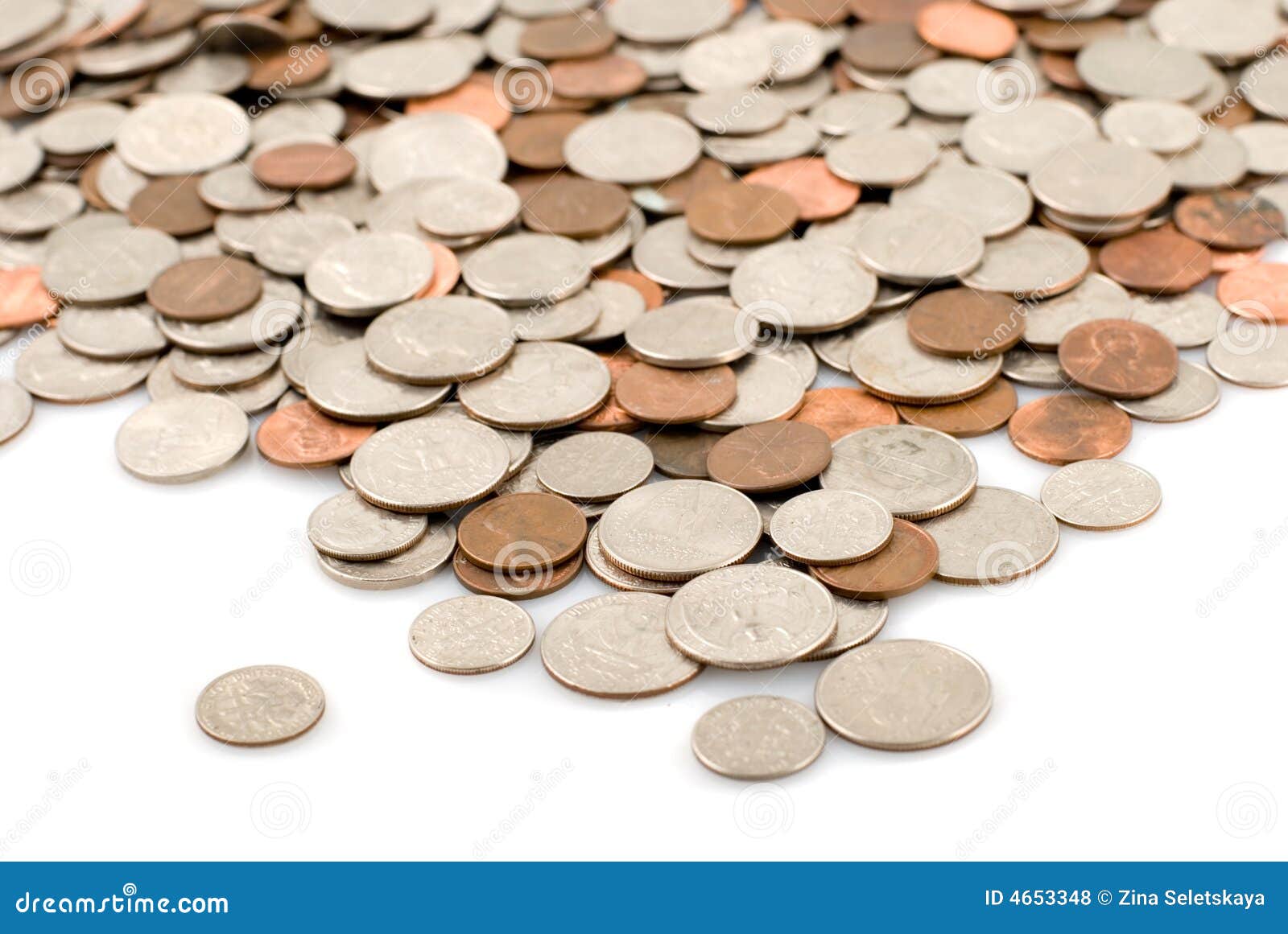 Coin river stock photo. Image of abundance, concepts, buying - 4653348