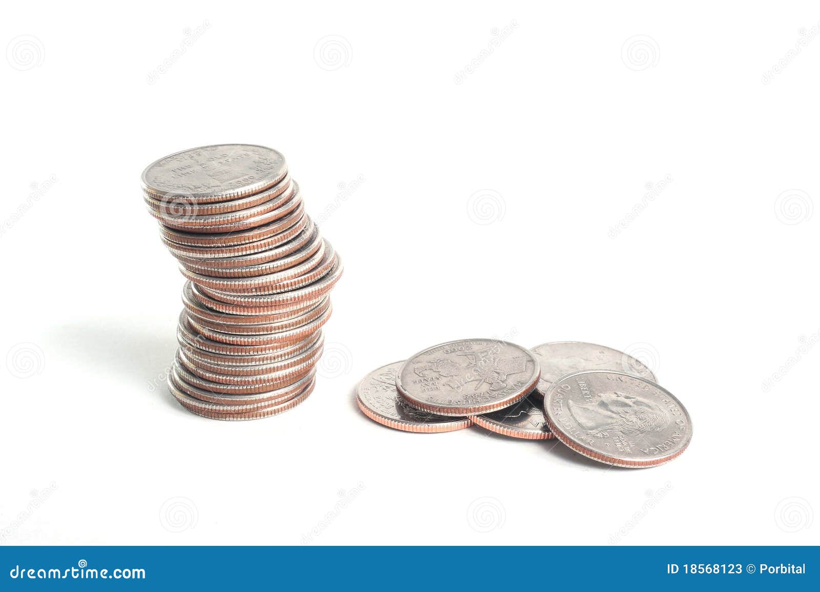 Coin Stack stock image. Image of coin, money, finance - 18568123