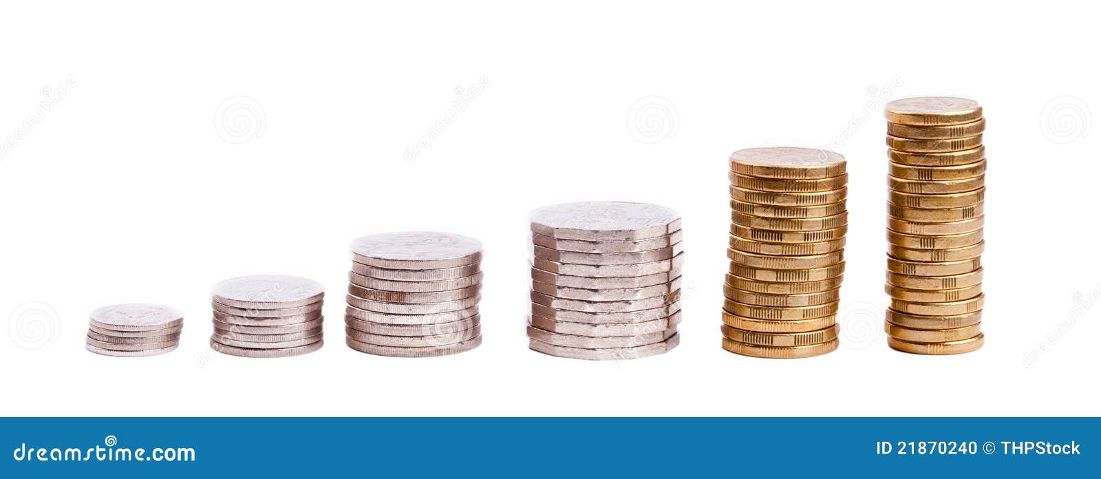 Stacks of Australian Coin Currency Stock Photo - Image of donation ...