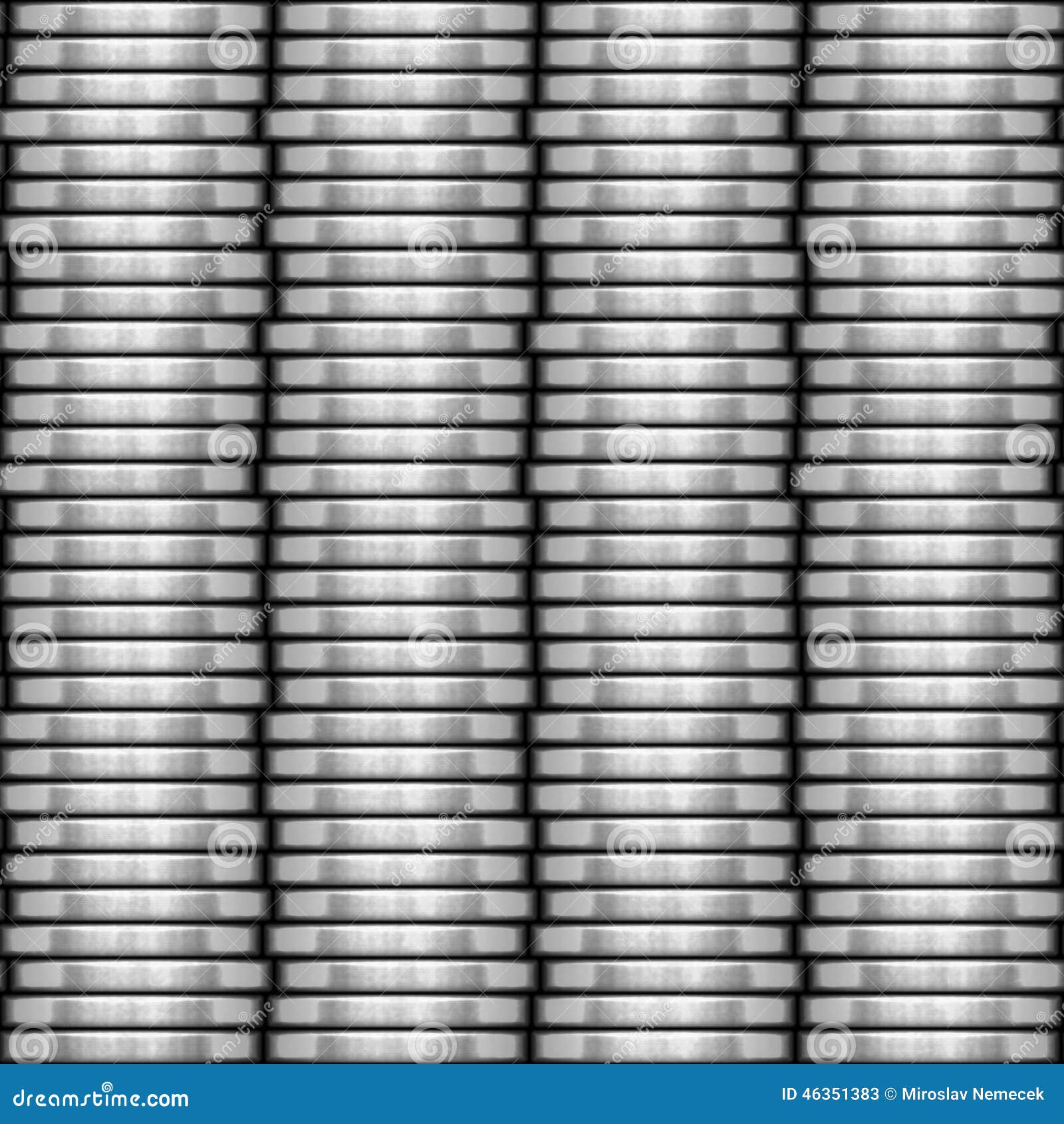 Coin Stack Seamless Generated Texture Stock Illustration - Illustration ...