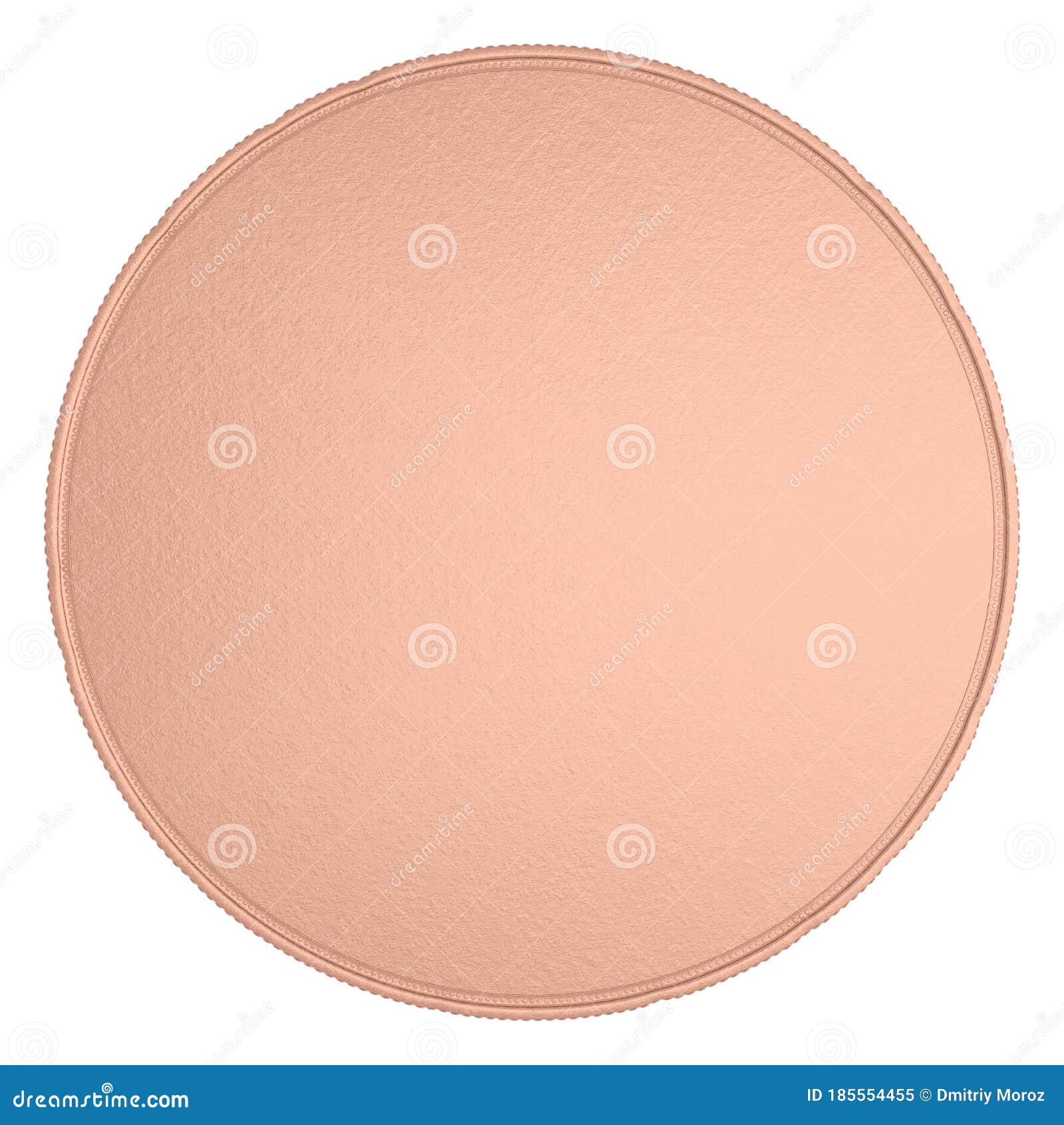Coin template stock illustration. Illustration of metallic - 185554455
