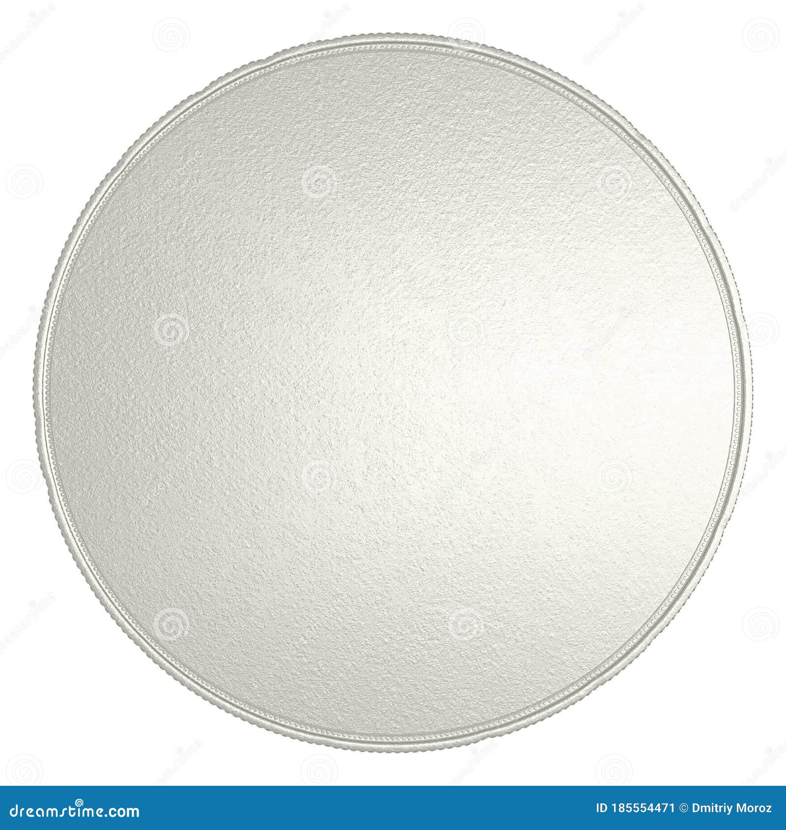 Coin template stock illustration. Illustration of nickel - 185554471